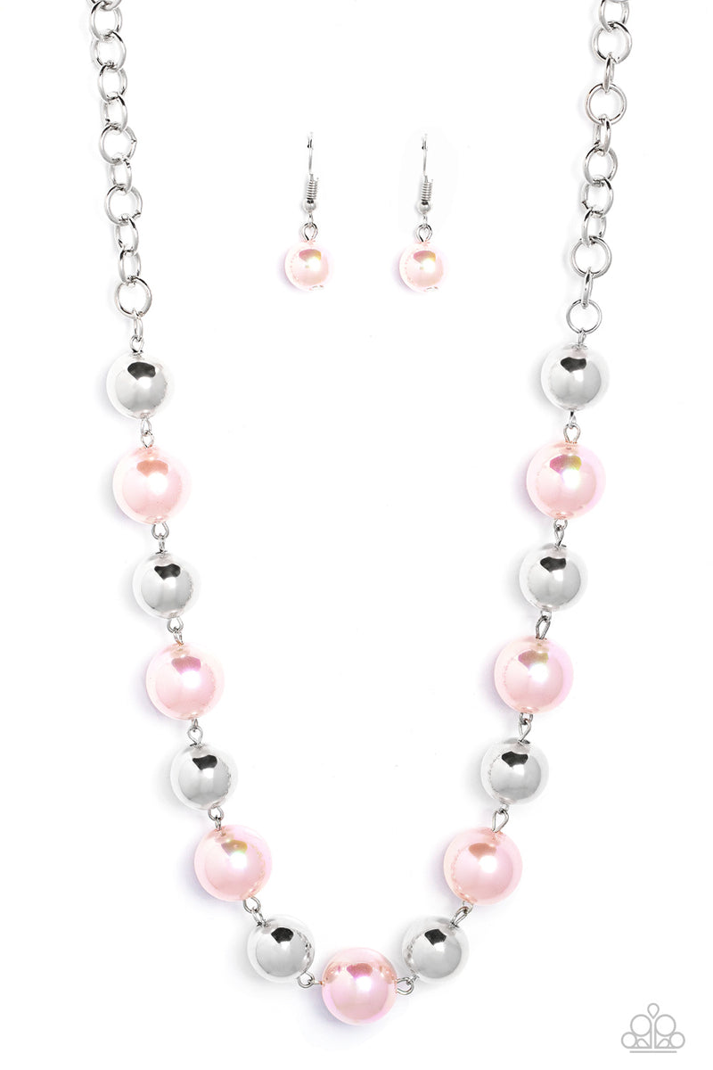Paparazzi Dreamscape Escape Necklace Pink And A Dreamscape Come True